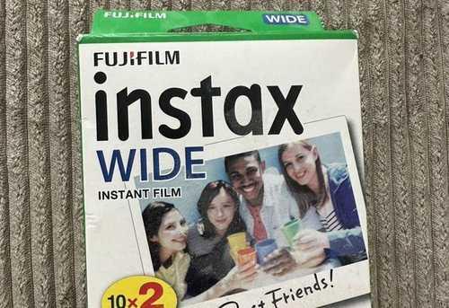 Касета Fujifilm instax wide 300 30 штук