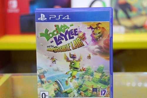 Yooka-Laylee and the Impossible Lair (PS4, англ, б