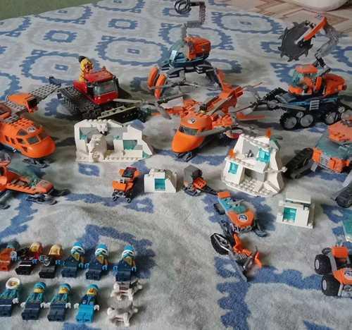 Все наборы Lego City Arctic кроме 60195