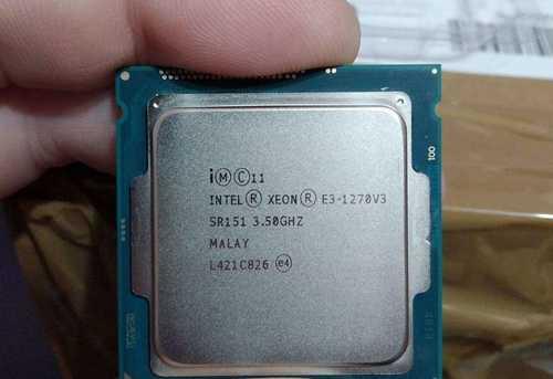 Intel Xeon E3-1270 V3 (аналог i7 4790)