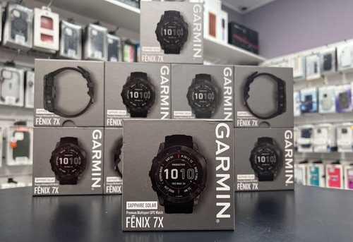 Смарт-часы Garmin Fenix 7X Sapphire 010-02541-11