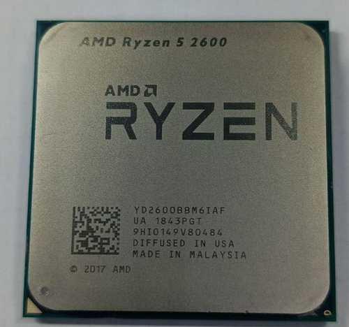 Процессор AMD Ryzen 5 2600