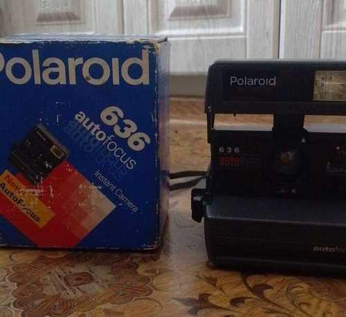Пленочный фотоаппарат polaroid 636 autofocus