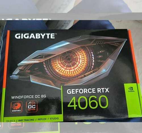 Видеокарта Gigabyte nvidia GeForce RTX 4060 8гб Wi