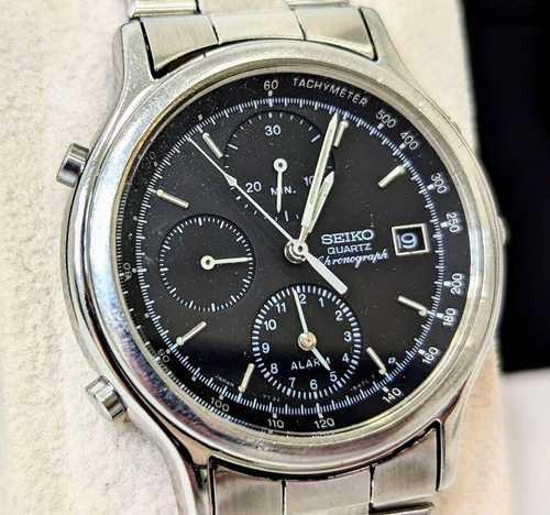 Оригинальные винтажные часы Seiko Chronograph