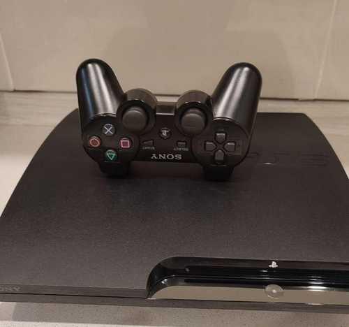 Sony playstation 3 slim(320гб)  30 игр