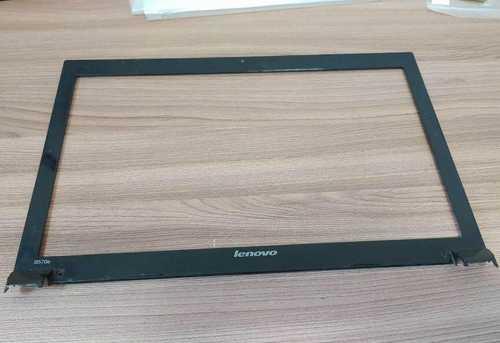 Верхняя часть рамки матрицы Lenovo IdeaPad B570e