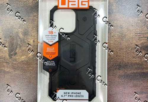 Чехол Uag Pathfinder Black MagSafe на 15 Pro max