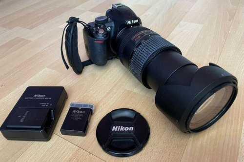 Nikon D3100 с объективом AF-S nikkor 18-300mm