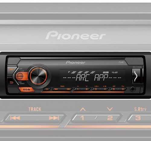 Автомагнитола Pioneer MVH-S120UBA 1DIN 4x50Вт RDS