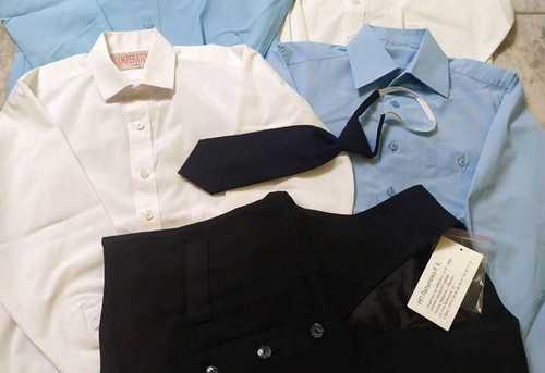 Рубашки, жилет и галстук (новый комплект), 122 128
