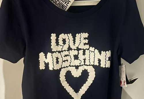 Love moschino футболка