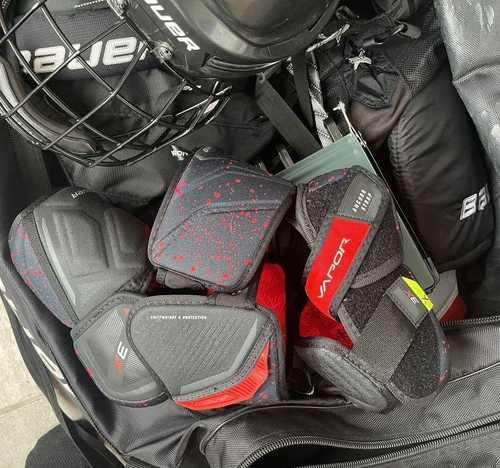 Налокотники хоккейные bauer vapor 3x sr l