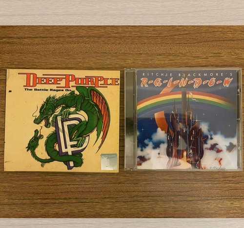 Cd Rainbow & Deep Purple