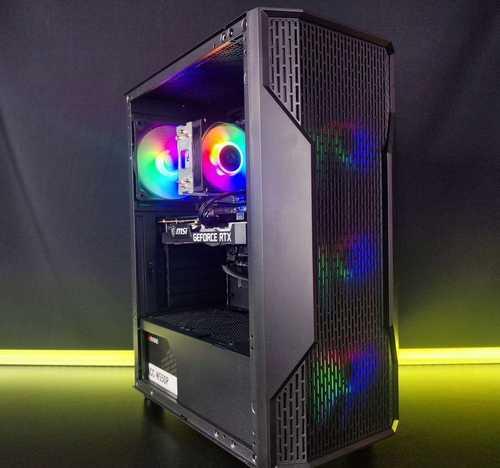 Мощный игровой пк 12100f/rtx 3050/16gb ddr4/512gb