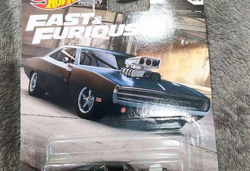 Hot Wheels premium dodge charger r/t Fast furious