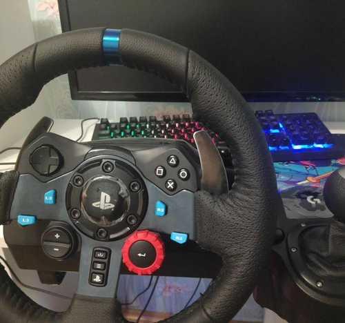 Игровой руль logitech g29 с кпп