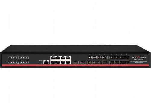 Polyvision PND-M8G-18F коммутаторы до 1000 мбит/с