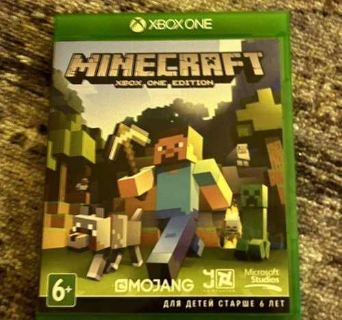 Minecraft xbox one edition,диск