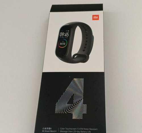 Фитнес браслет xiaomi mi band 4