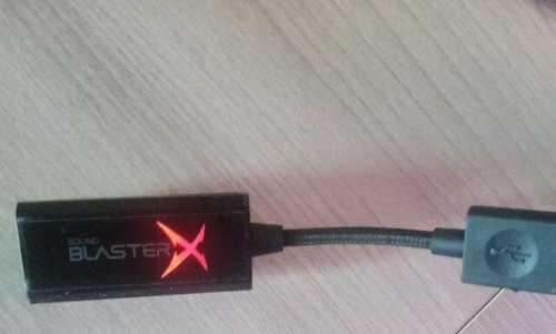 Внешняя звуковая карта Creative Sound BlasterX G1