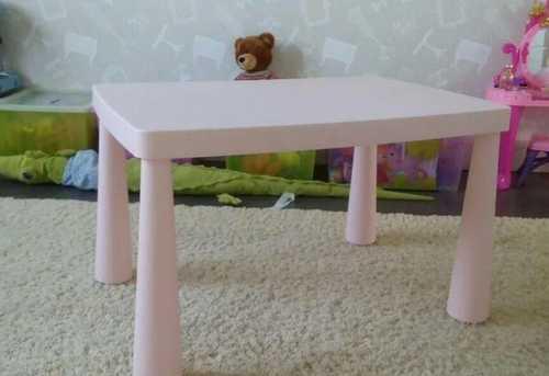 Детский стол и стулья IKEA мамут