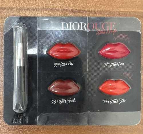 Помада dior rouge пробник