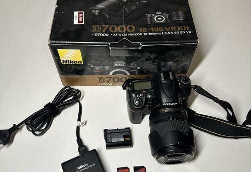 Зеркальный фотоаппарат nikon d7000 kit