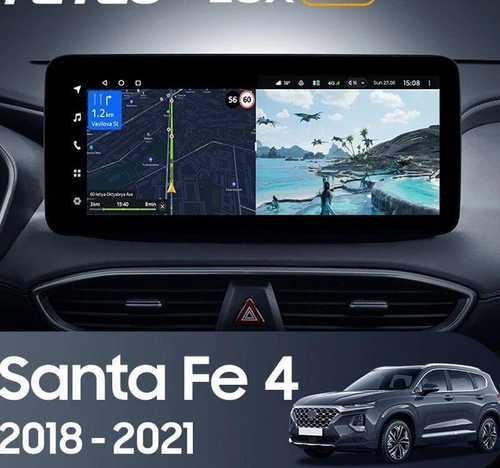 Магнитола Teyes Lux One Hyundai Santa Fe 4