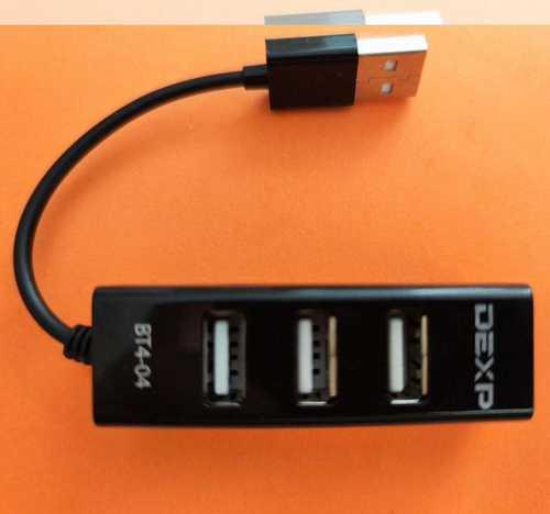 USB-разветвитель dexp BT4-04