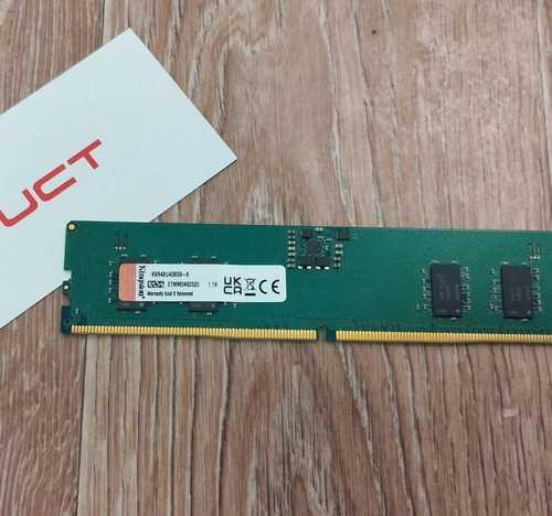 Оперативная память kingston KVR48U40BS6-8 DDR5 8Гб