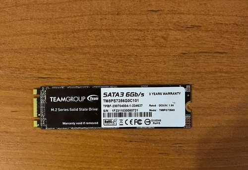 SSD Диск M2 256 GB TeamGroup новый + чек Гарантии