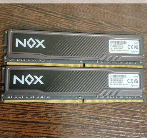 Apacer NOX DDR4 2666 2шт. по 8Gb