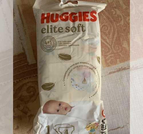 Подгузники Huggies elite soft 1