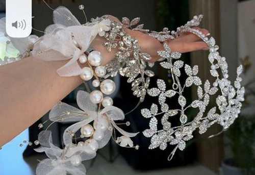 Свадебные украшения для невесты (прическа)