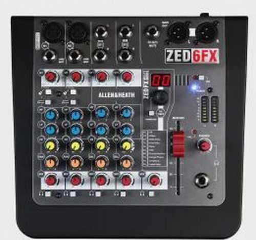 Аналоговый микшерный пульт Allen & Heath ZED-6FX