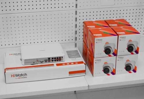 Ip-камеры HiWatch 4Mpx ColorVu и регистратор