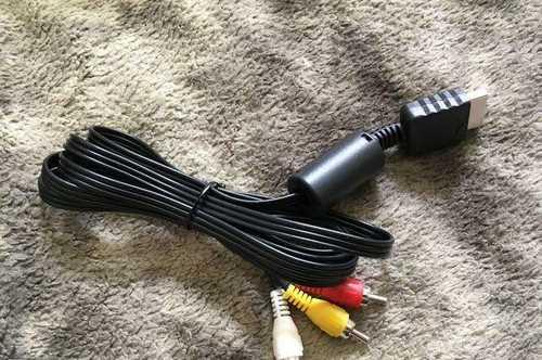 Sony PlayStation кабель, cable 3 AV