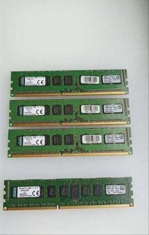 Оперативная память DDR3, DDR4, 8 Gb, 16 Gb