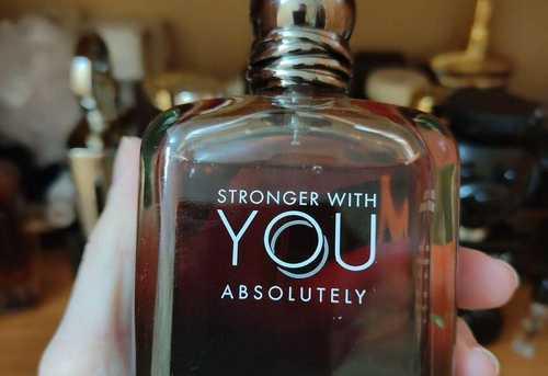 Тестер armani stronger with you absolutely