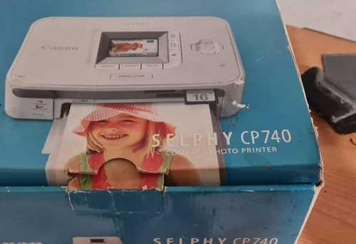 Canon selphy cp 740
