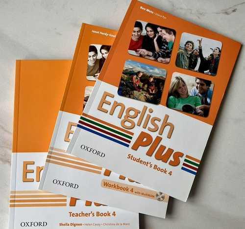 Комплект English Plus 4 учебник по англ. яз