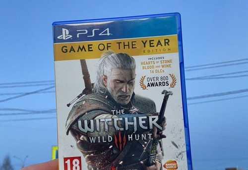 Ведьмак 3 игра года (на рус.) ps4