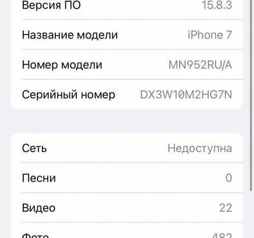 iPhone 7, 128 ГБ