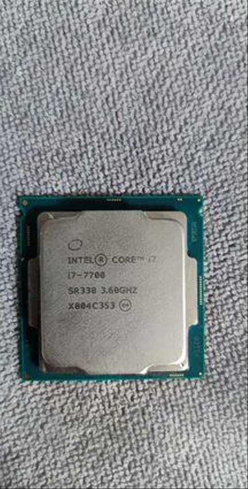 Процессор intel core i7 7700