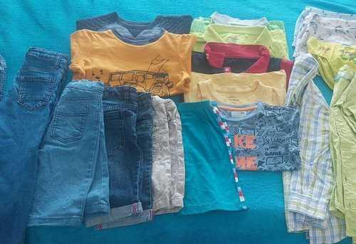 Вещи на мальчика пакетом 98-110