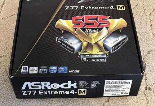 Материнская плата AsRock z77 Extreme4-M