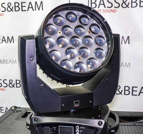 Голова wash zoom 19x15W bassbeam