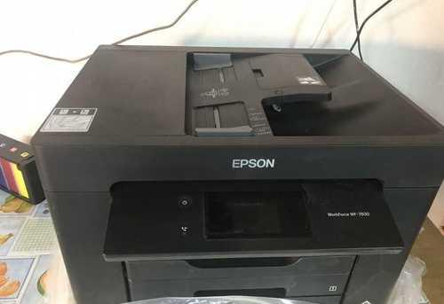 Принтер струйный epson WF 7830
