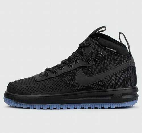 Nike Lunar Force 1 Duckboot Black Blue